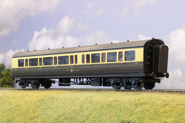 Finescale O Gauge (Kit-Built) GWR Collett Corridor Composite - Ellis Clark Trains