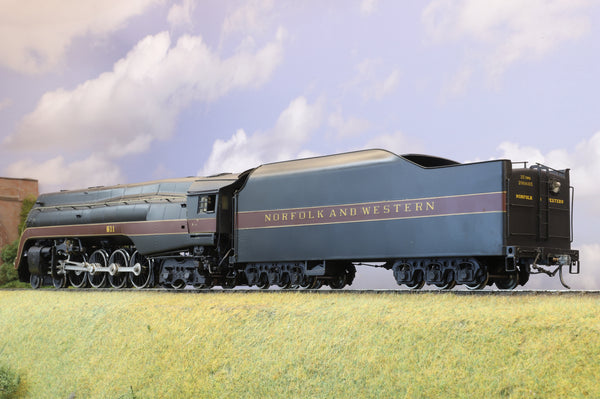 Sunset Models American O Scale Norfolk & Western J Class 4-8-4 No. 611 ...
