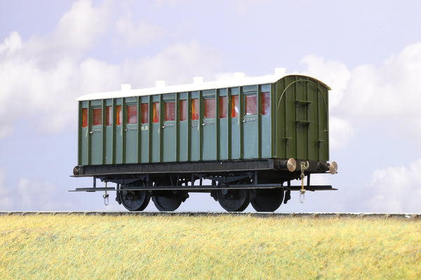 Finescale O Gauge (Kit-Built) Highland Railway Four-Wheel Coach - Ellis ...