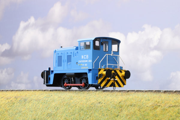 NEW Heljan Class 02 ND3 ex-D2862 NCB Staffordshire Area Pale Blue ...
