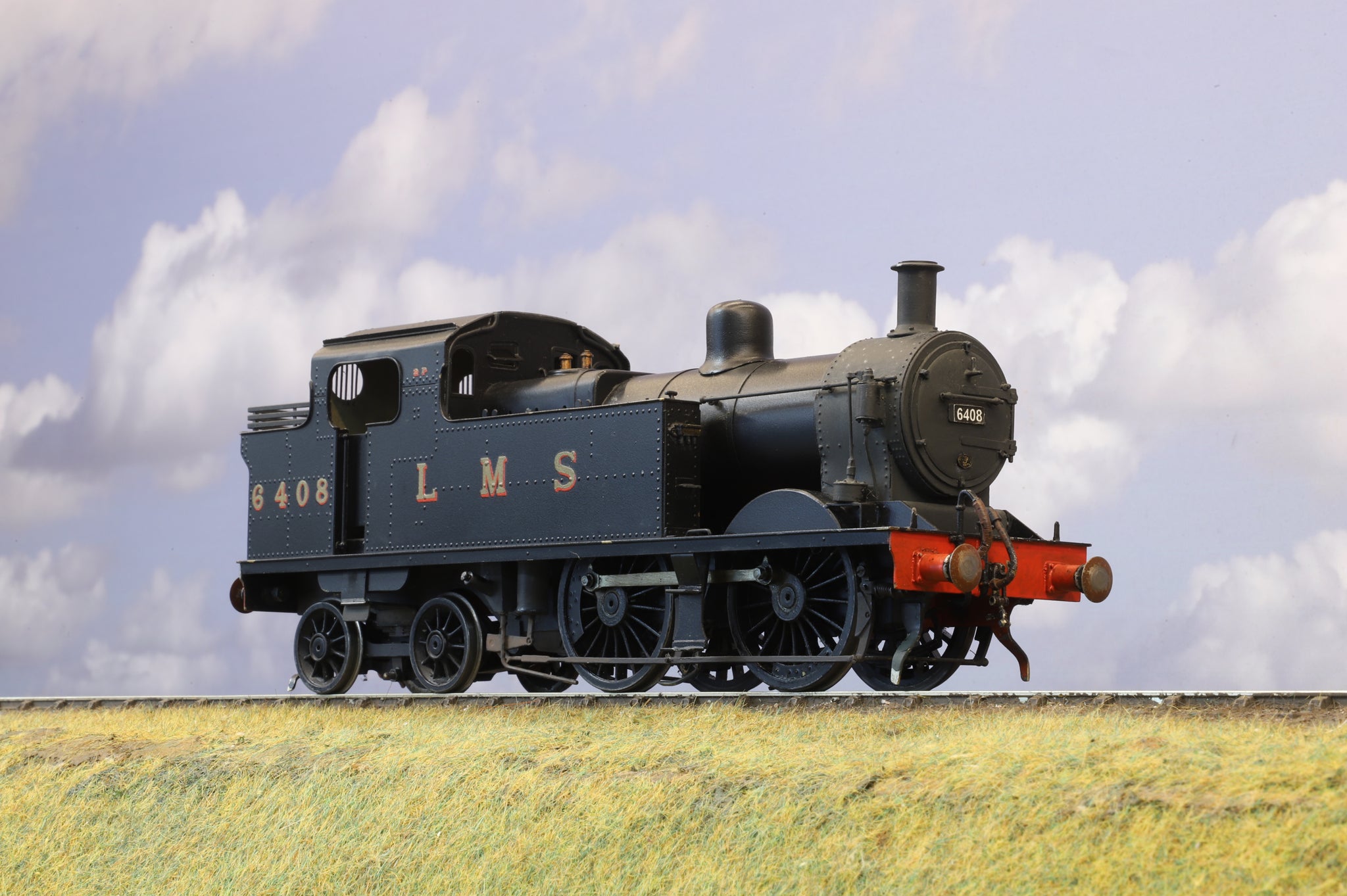 Finescale O Gauge (Kit-Built) LMS Stanier Class 2P No. 6408 LMS Black ...