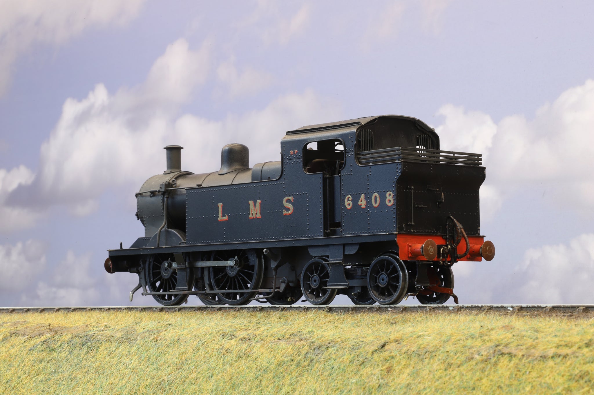 Finescale O Gauge (Kit-Built) LMS Stanier Class 2P No. 6408 LMS Black ...