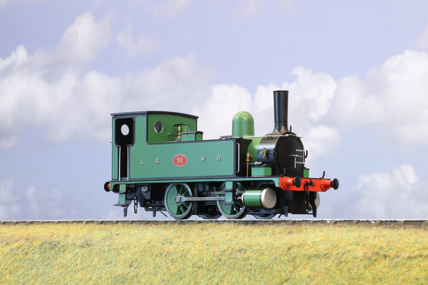 Dapol Finescale O Gauge Class B4 0-4-0T LSWR Lined Green, DCC Sound ...