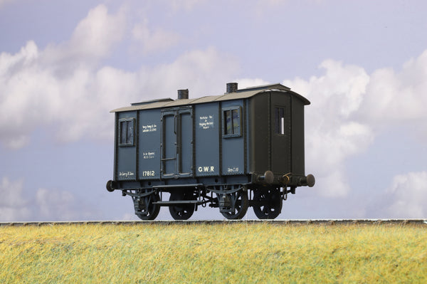 WEP Models Brass Kit-built Finescale O Gauge GWR Iron Signal Van '1781 ...