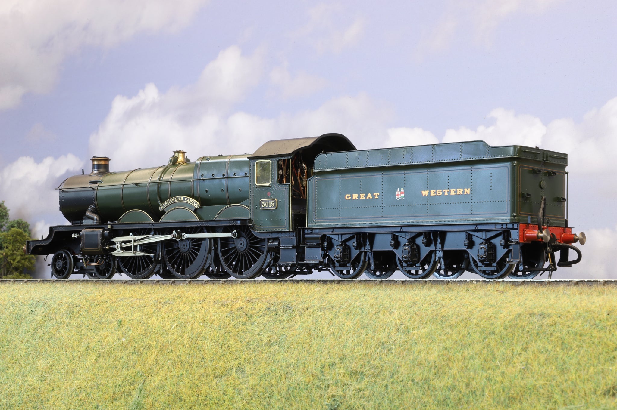 Malcolm Mitchell Finescale O Gauge Kit-built GWR Castle Class 'Kingswe - Ellis Clark Trains