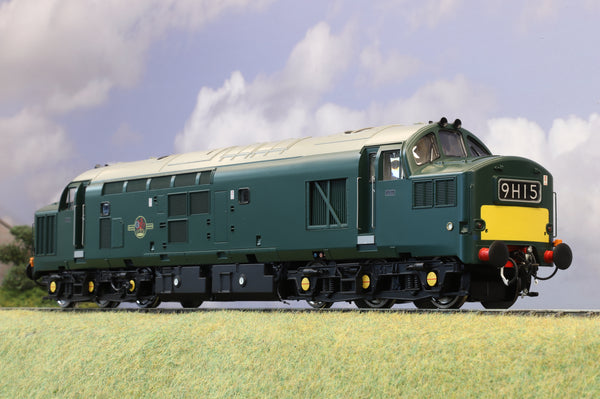 Heljan Finescale O Gauge Class 37 BR Green (SYP) Unnumbered - Ellis ...