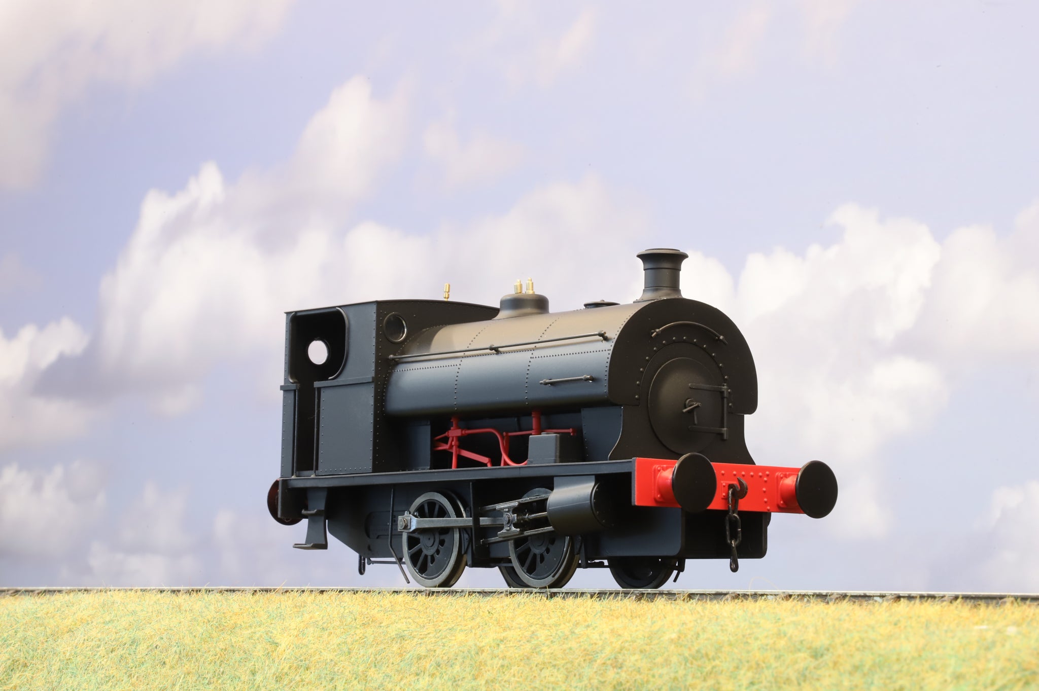 Minerva Finescale O Gauge E Class Peckett Saddle Tank Unlined Black ...