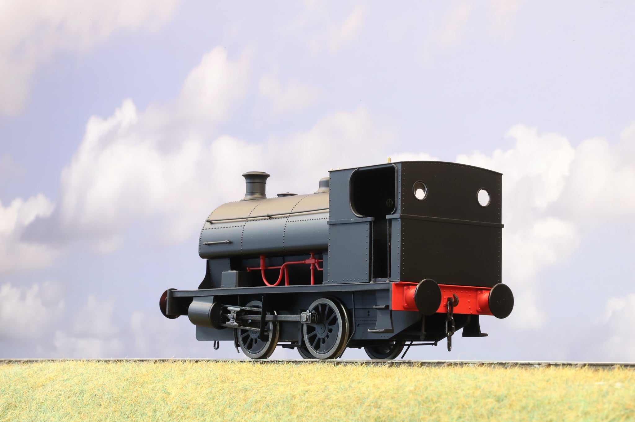 Minerva Finescale O Gauge E Class Peckett Saddle Tank Unlined Black ...