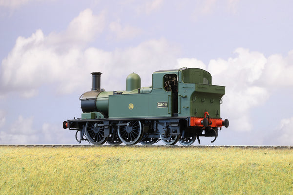 Dapol Finescale O Gauge Class 58xx 0-4-2 Tank No.5809, GWR Green ...