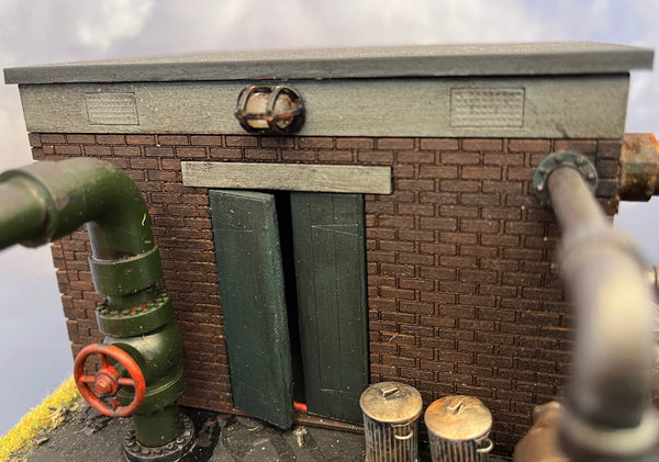 Made in Manchester Models O Gauge Pump House Kit (B) - Ellis Clark Trains