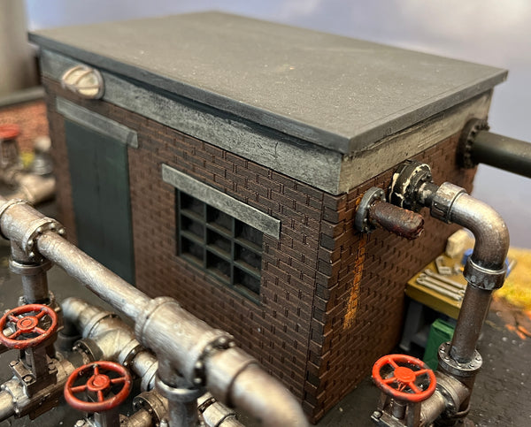 Made in Manchester Models O Gauge Pump House Kit (A) FPH-A - Ellis ...