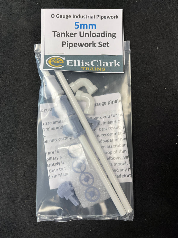 Made in Manchester Models O Gauge Industrial Pipework 5mm Tanker Unloa ...