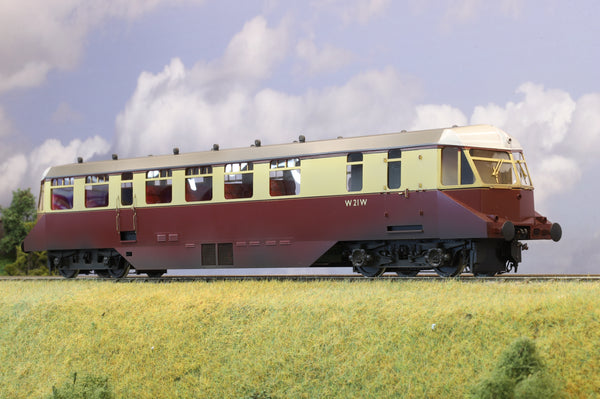 Sancheng/Tower Models GWR Passenger Railcar No. W21W BR Crimson & Crea ...