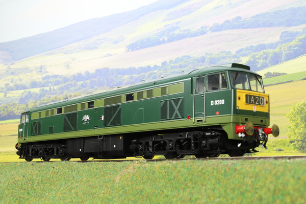 Heljan O Gauge 5351 Class 53 BR green SYP 'Falcon' 'D0280', DCC sound ...