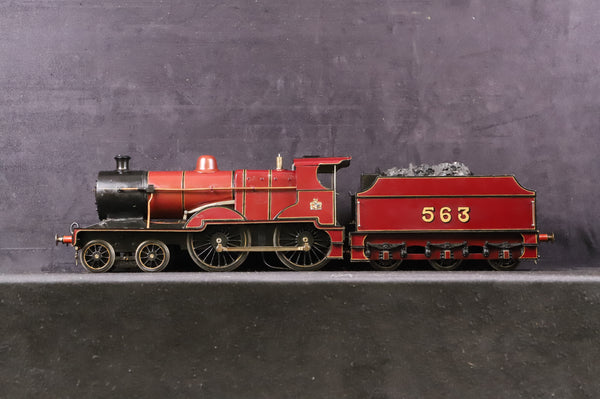 Gauge 1 Live Steam (Scratch/Kit Built) LMS 2P No. 563 - Ellis Clark Trains