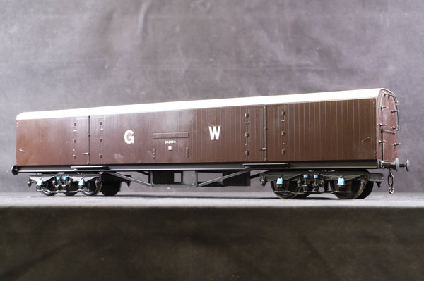 JBC Models 10mm Scale Great Western Bogie Goods Van - Ellis Clark Trains